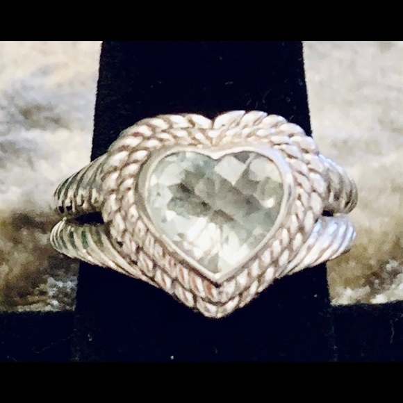 Judith Ripka | Jewelry | Judith Ripka Heart Statement Ringsizes | Poshmark